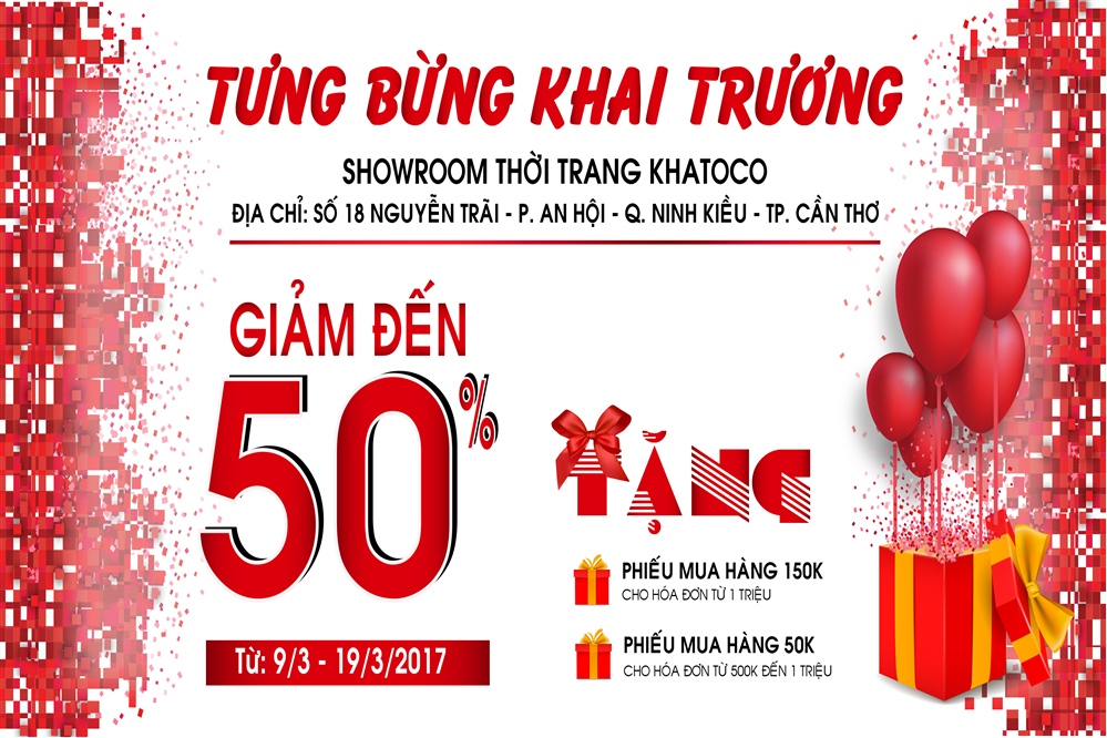 Thời trang công sở nam Khatoco khai trương Showroom thứ 2 tại Cần Thơ